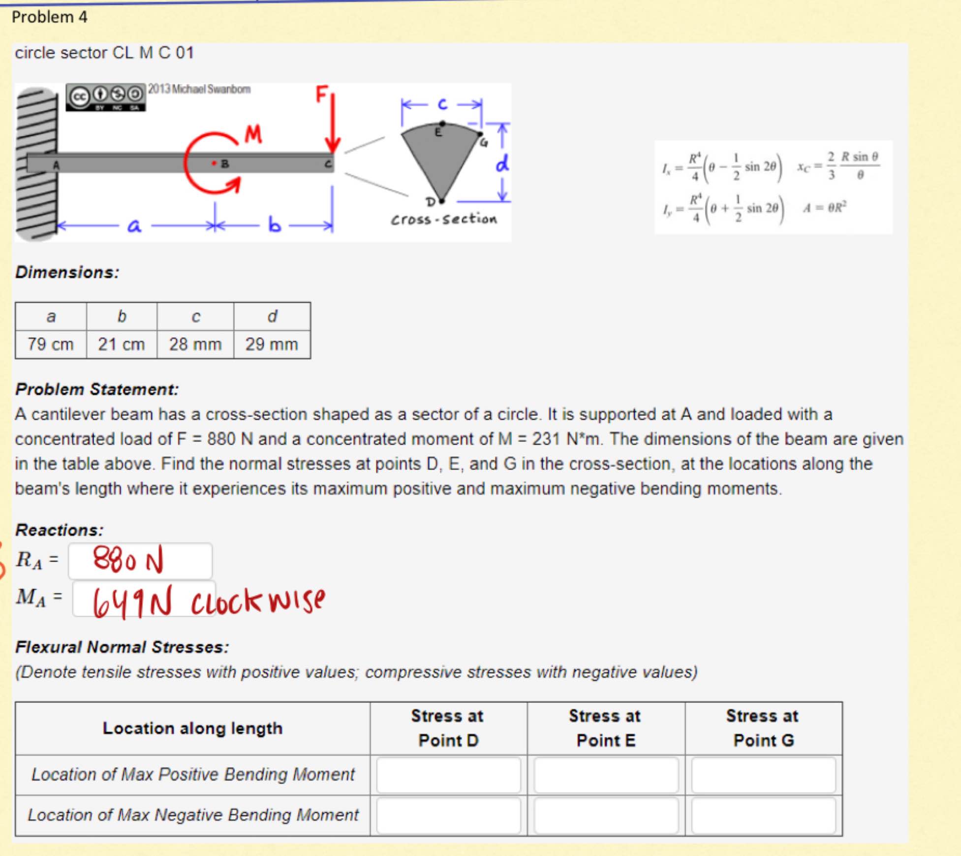 Solved ANNE DEUPRE | ﻿ENGR 220-OOI DR. ﻿HACL 15Problem | Chegg.com
