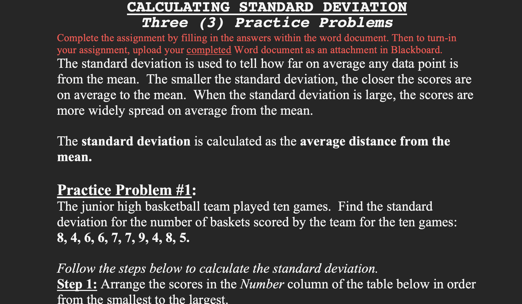 Solved Three (3) Practice Problems Complete the assignment | Chegg.com
