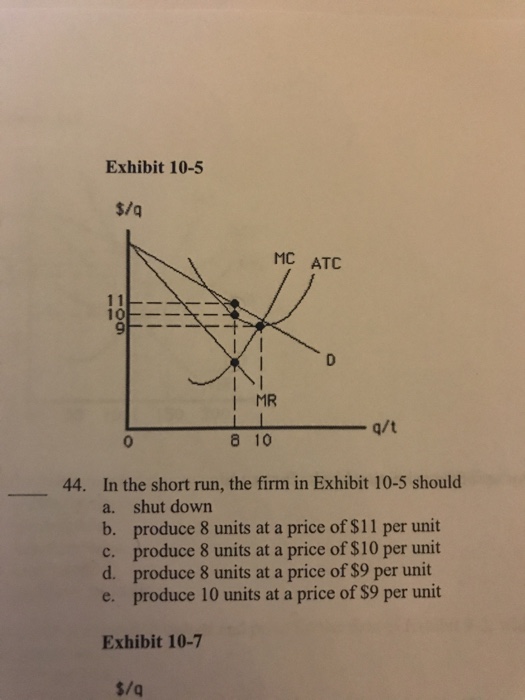 Solved Exhibit 10-5 s/q MC ATC 1? I MR q/t 0 8 10 44. In the | Chegg.com Solved Exhibit 10-5 s/q MC ATC 1? I MR q/t 0 8 10 44. In the | Chegg.com