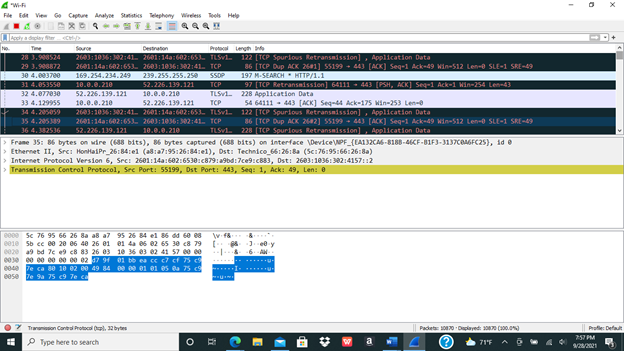 Solved WIRESHARK PACKET SNIFFING! 1. If a packet is | Chegg.com