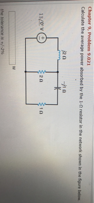 Solved Chapter 9, Problem 9.018 Find the average power | Chegg.com