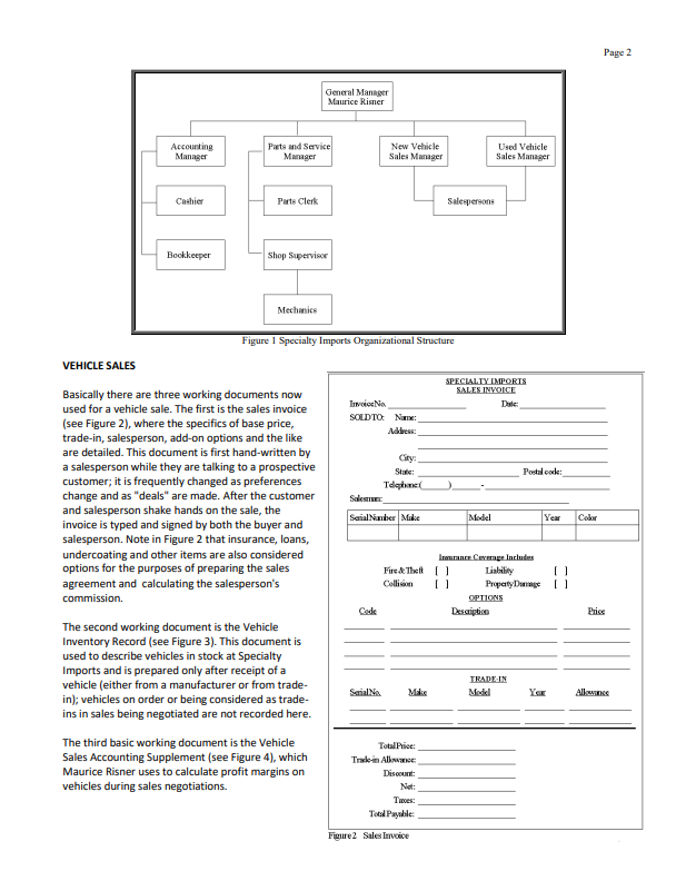 Case Study Document. Below are the required tasks | Chegg.com