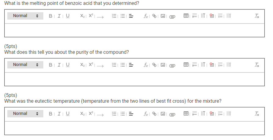 Solved Table 3. Melting point analysis Start melting temp | Chegg.com