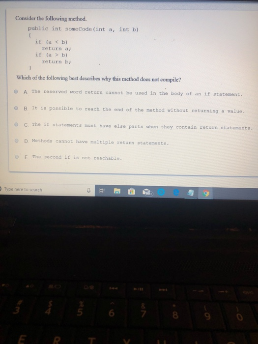 Solved Consider the following code segment. The code is | Chegg.com