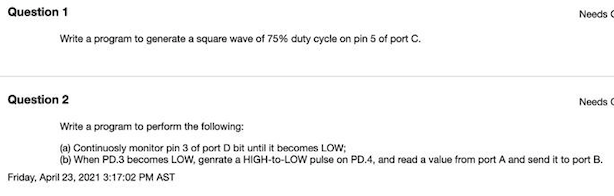 Solved Needs Question 1 Write a program to generate a square | Chegg.com