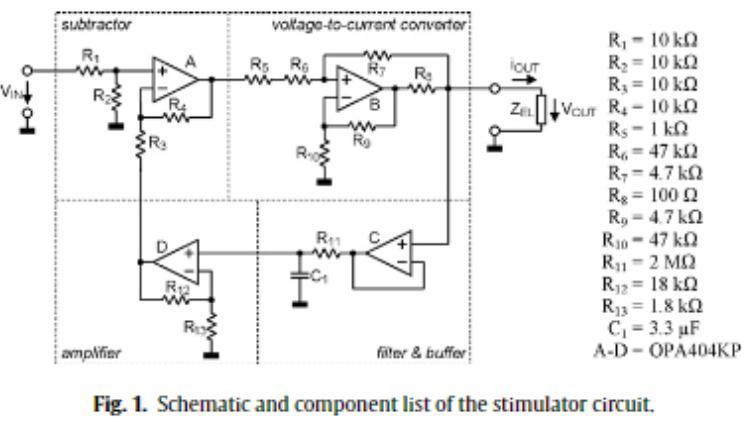 Solved volago-to-current converter subtractor RI RR R R VINH | Chegg.com