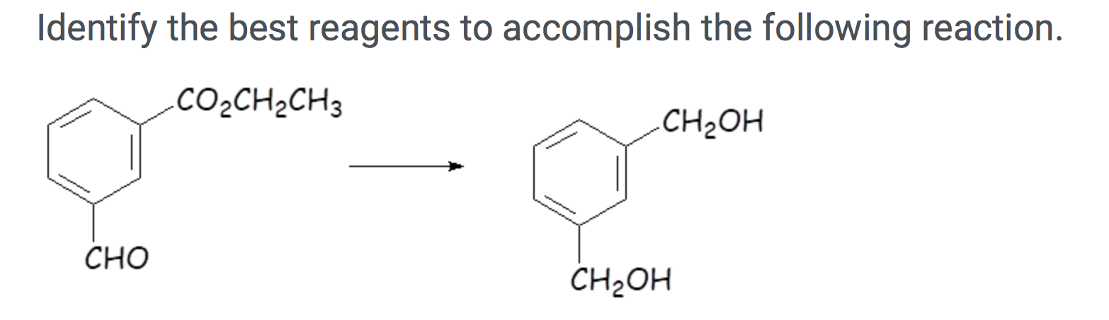 Solved Identify the best reagents to accomplish the | Chegg.com