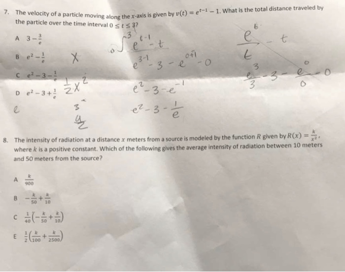 Solved e 1. What is the total distance traveled by the | Chegg.com