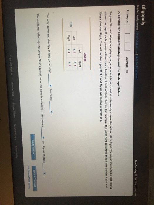 Solved Oligopoly l Back to Assignme Suppose Tim and Alyssa | Chegg.com Solved Oligopoly l Back to Assignme Suppose Tim and Alyssa | Chegg.com