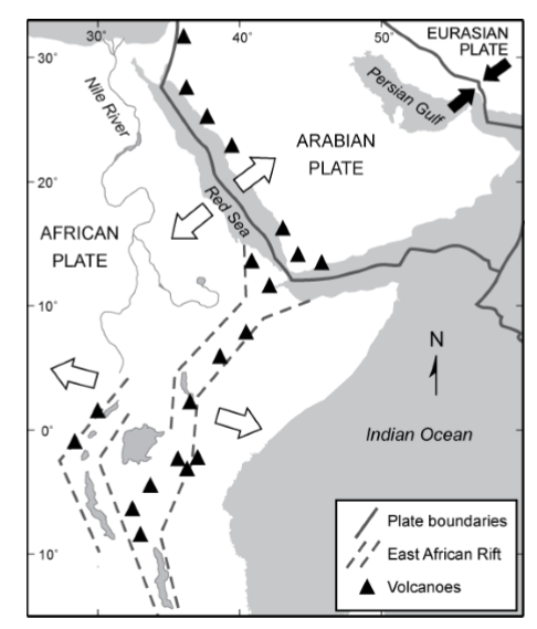 Solved 1) Why are volcanoes common in this region? 2) How | Chegg.com