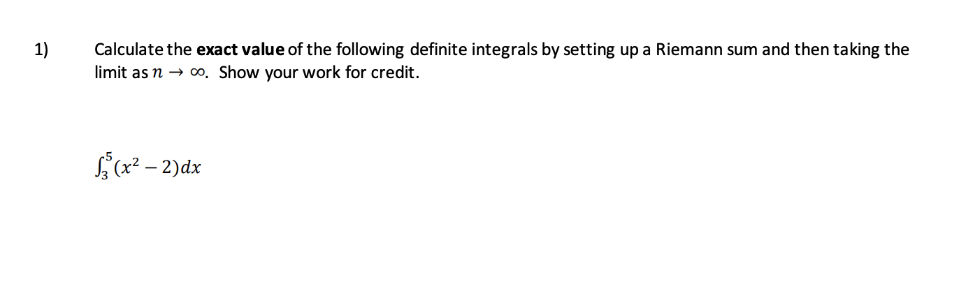 Solved 1) Calculate the exact value of the following | Chegg.com