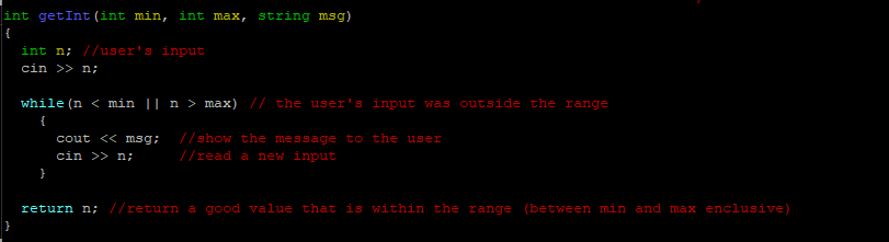 Solved C++ I'm stuck and need help fixing my code. I've | Chegg.com