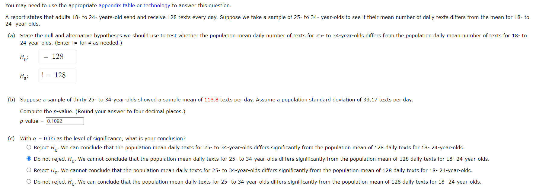 Solved HelloI need help solving this statistics problem, | Chegg.com