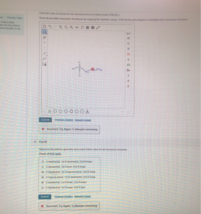 Methyl Azide Resonance