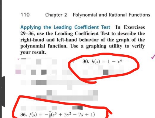 Solved 110 Chapter 2 Polynomial and Rational Functions | Chegg.com