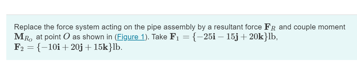 Solved Replace the force system acting on the pipe assembly | Chegg.com