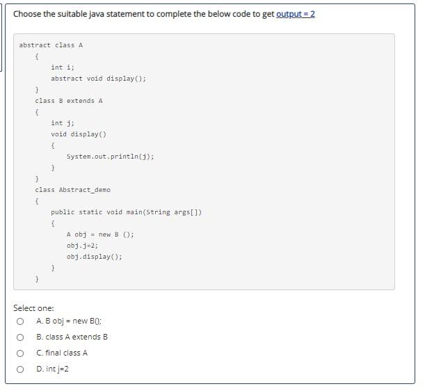 Solved Choose which of the below is a Method signature | Chegg.com