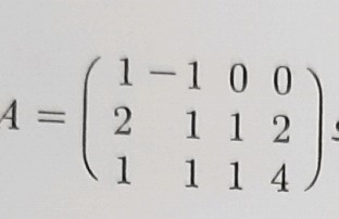 Solved this is a matrix A How can i get a dimension of row | Chegg.com