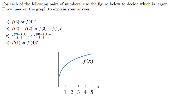 Solved For each of the following pairs of numbers, use the | Chegg.com