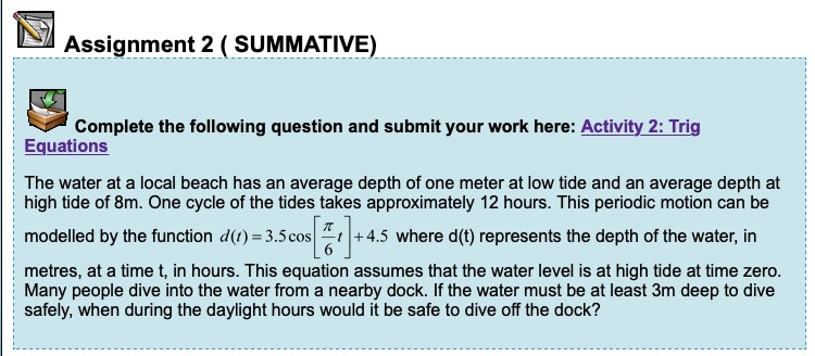 Solved Assignment 2 ( SUMMATIVE) Complete the following | Chegg.com
