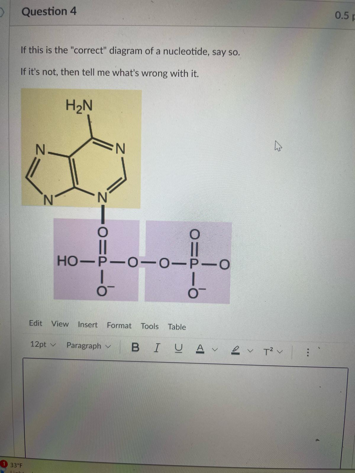 Solved Question 4If this is the "correct" diagram of a | Chegg.com