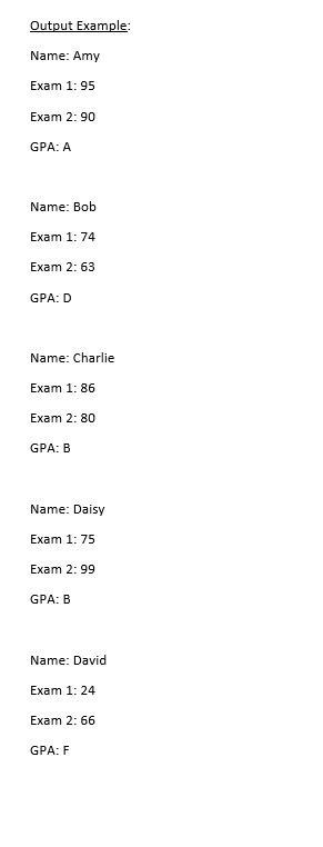 Solved 1. Implement a Student class. a. Create a class | Chegg.com