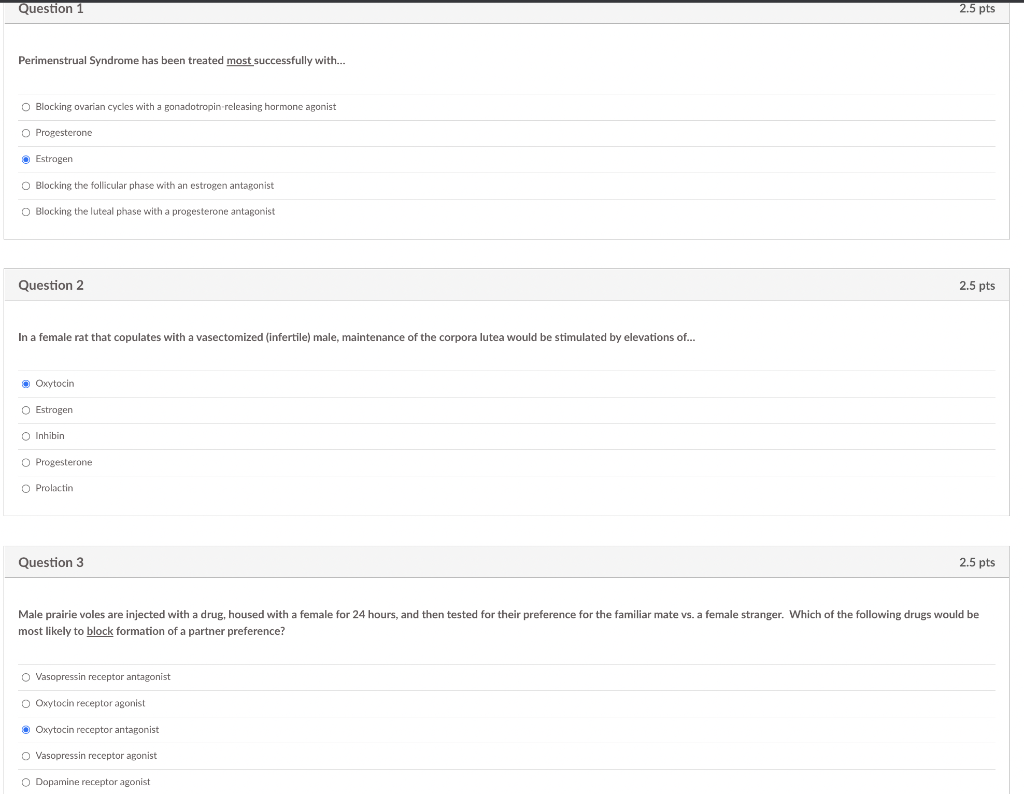 Solved Perimenstrual Syndrome has been treated most | Chegg.com