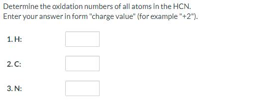 Solved Determine the oxidation numbers of all atoms in the | Chegg.com