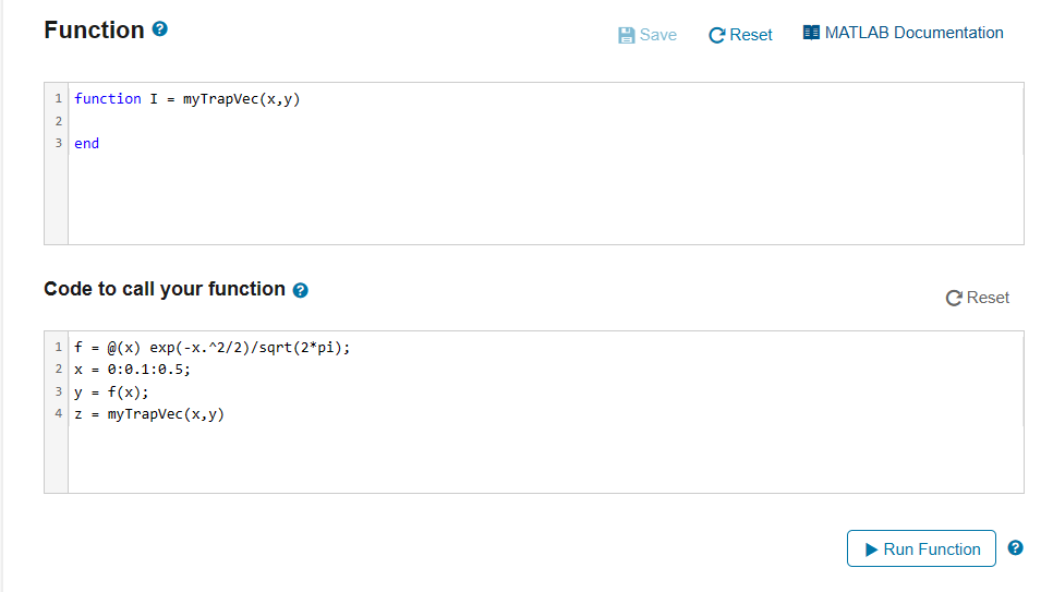 Solved Write a function to integrate a function, ∫abf(x)dx. | Chegg.com