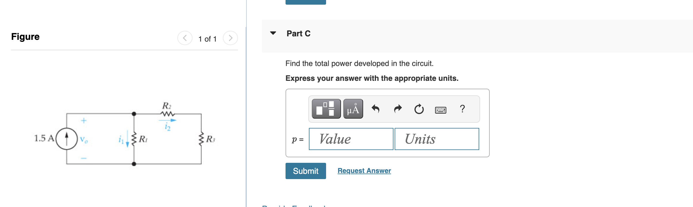 Solved Find the currents i1 and i2 in the circuit in the | Chegg.com