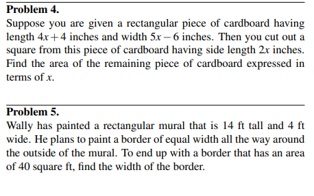 Solved Suppose you are given a rectangular piece of | Chegg.com