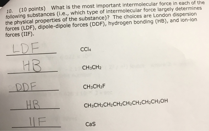 Solved 10. (10 points) What is the most important | Chegg.com