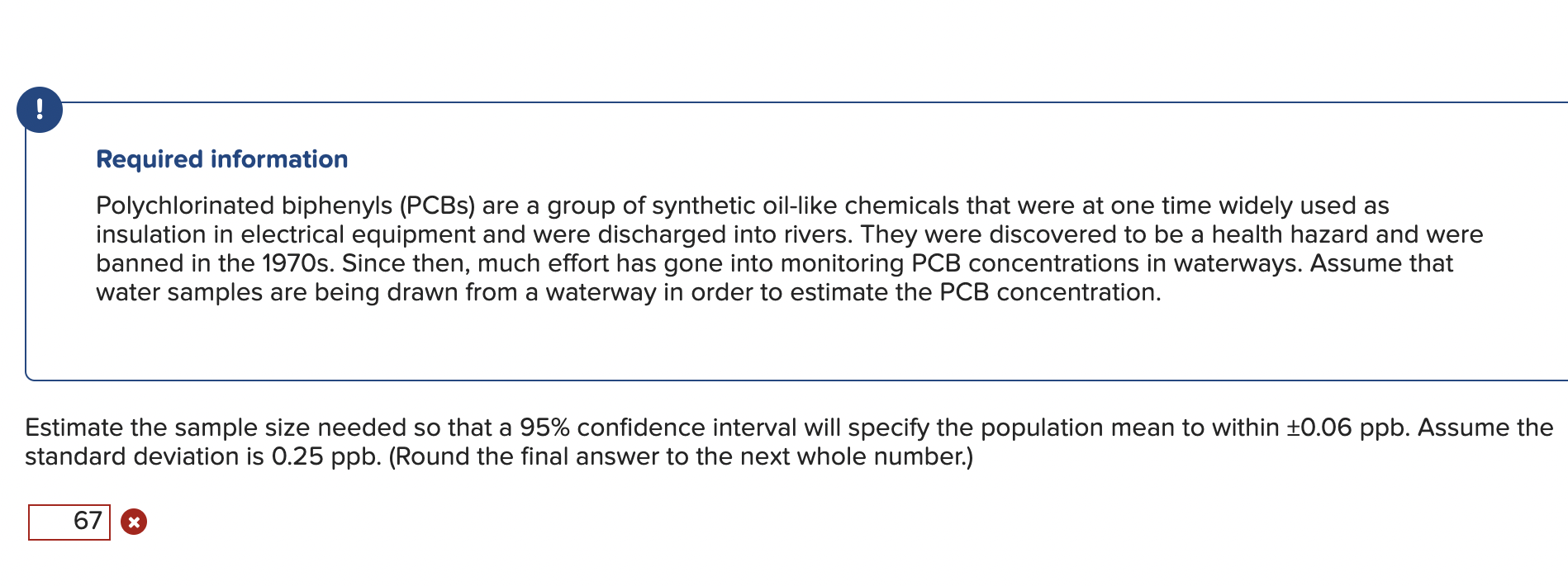 Solved Required informationPolychlorinated biphenyls (PCBs) | Chegg.com