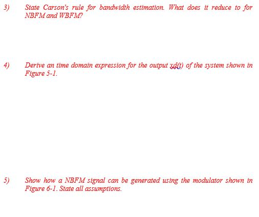 Solved 1) Given that the frequency deviation constant &t is | Chegg.com