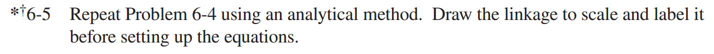 Solved *16-5 Repeat Problem 6-4 using an analytical method. | Chegg.com