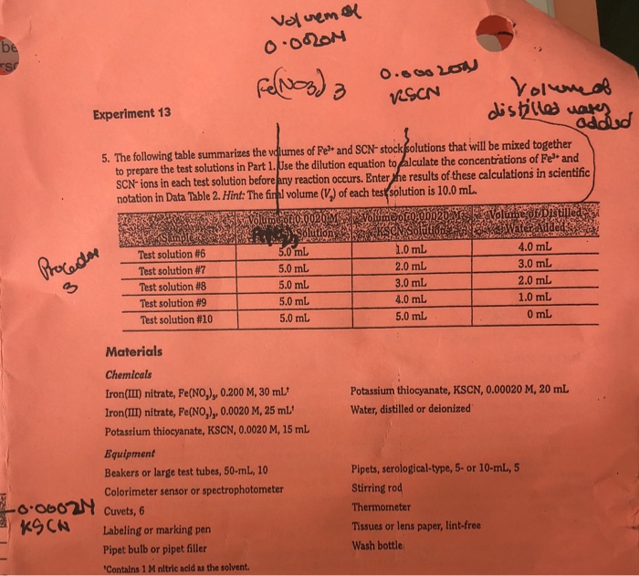 Solved Experiment 13 Pre-Lab Questions Use a separate sheet | Chegg.com