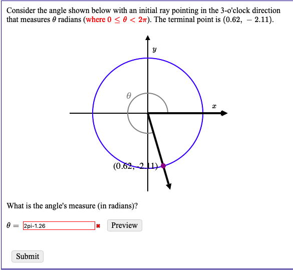 Solved Consider the angle shown below with an initial ray | Chegg.com