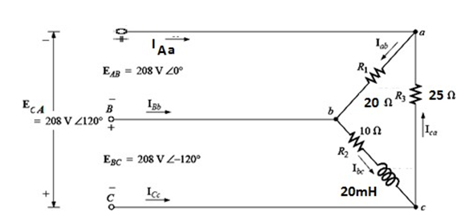 Solved Question: Calculate the phase currents and line | Chegg.com