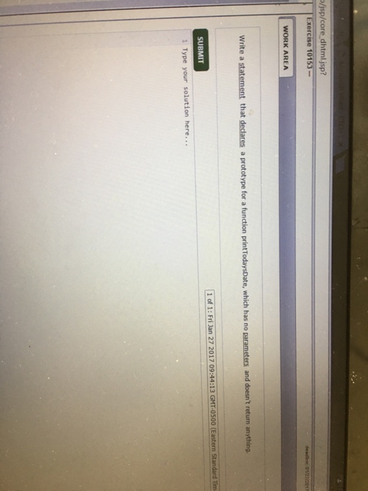 Solved Write a statement that declares a prototype for a | Chegg.com