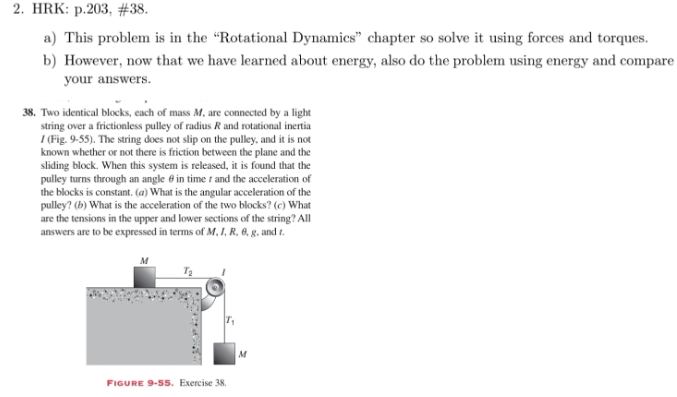 Solved 2. HRK: p.203, \#38. a) This problem is in the | Chegg.com