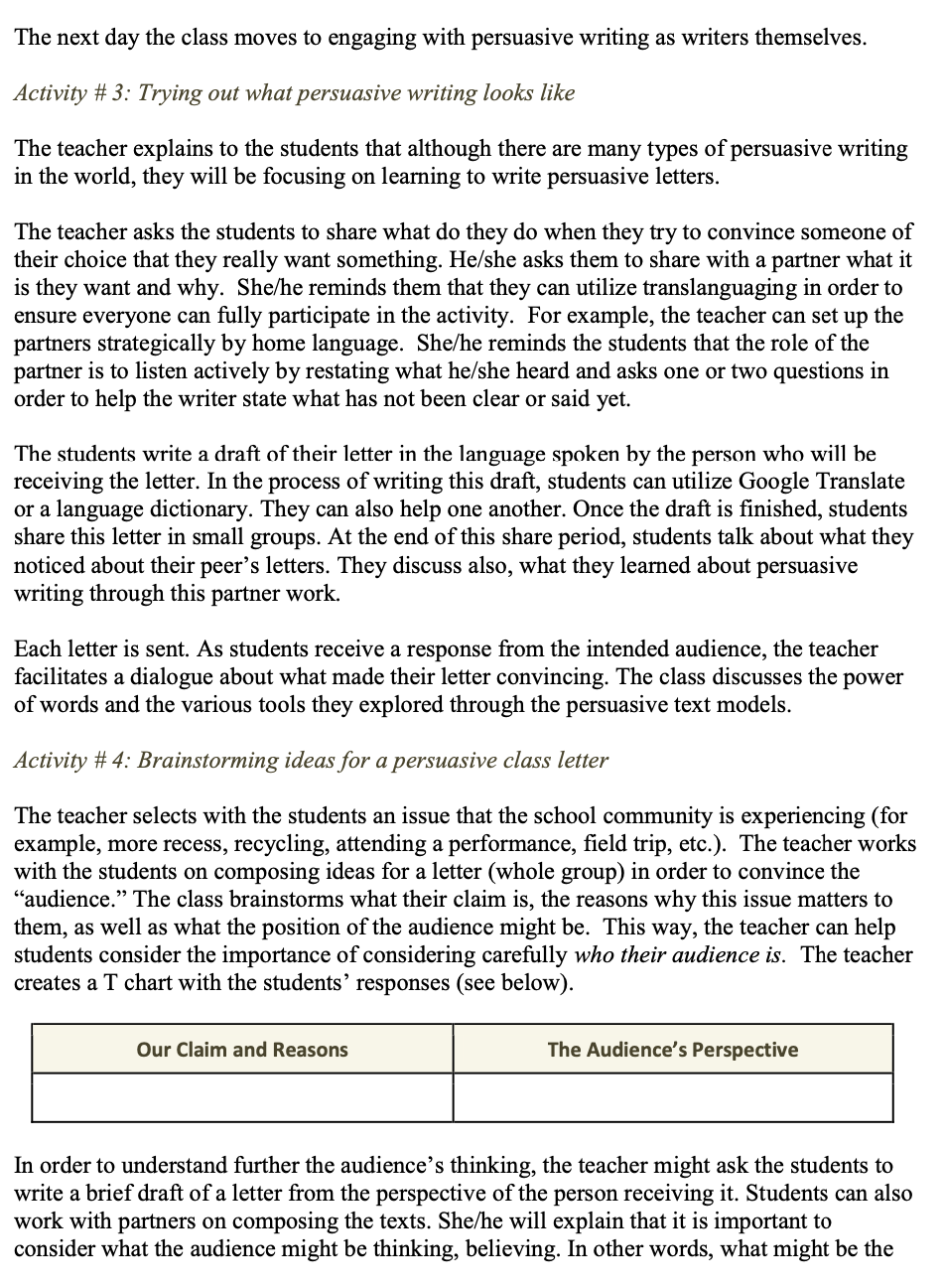 Solved Question: How does the unit demonstrate/guide ways in | Chegg.com