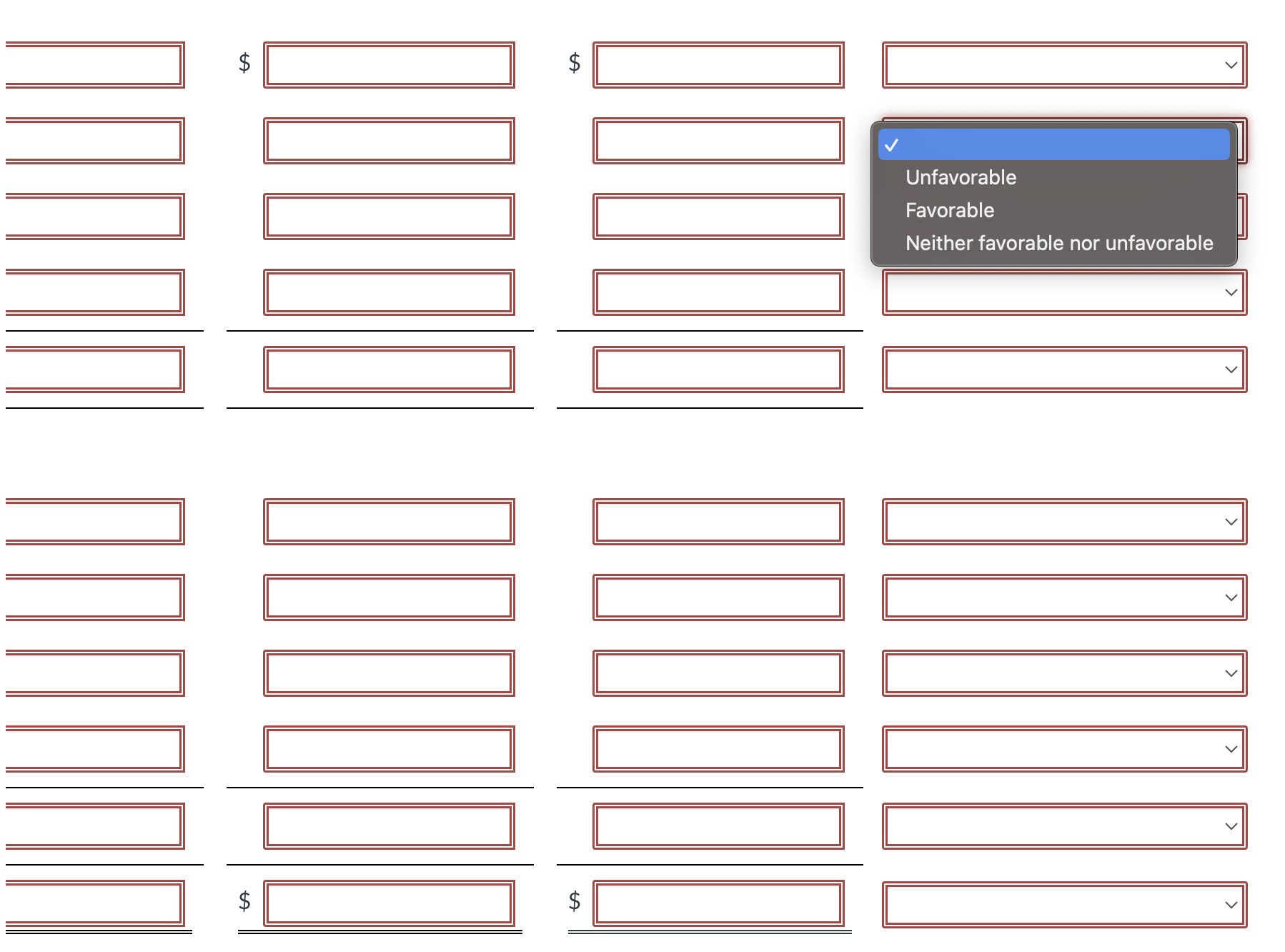 Solved The manufacturing overhead budget for Concord Company | Chegg.com