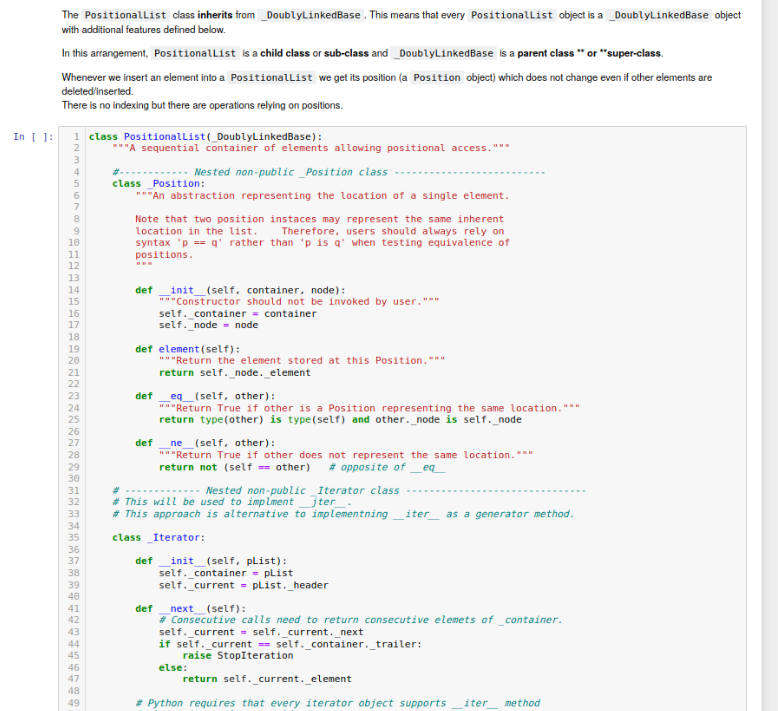Solved M 4 5 6 7 8 9 10 11 12 13 3 class _DoublyLinkedBase: | Chegg.com