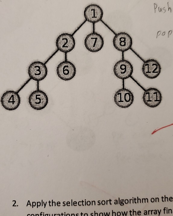 Solved Find out the DFS traversal sequences (push onto the | Chegg.com