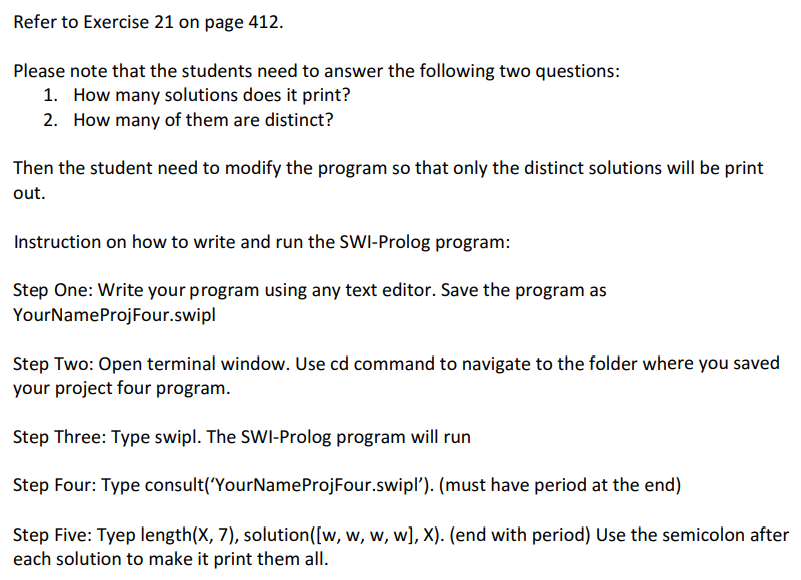 Solved Refer to Exercise 21 on page 412 . Please note that | Chegg.com