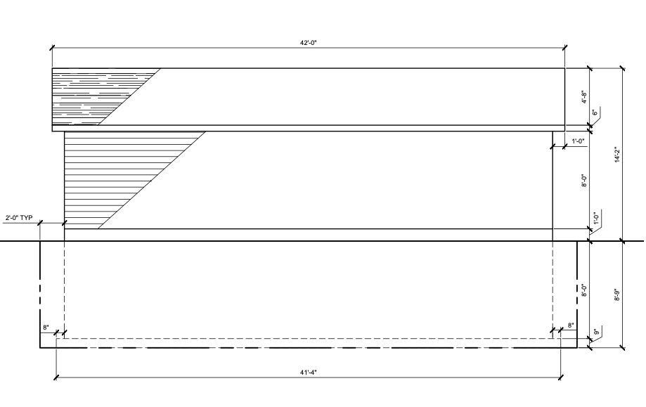 Solved A rectangular house has a foundation with outer | Chegg.com