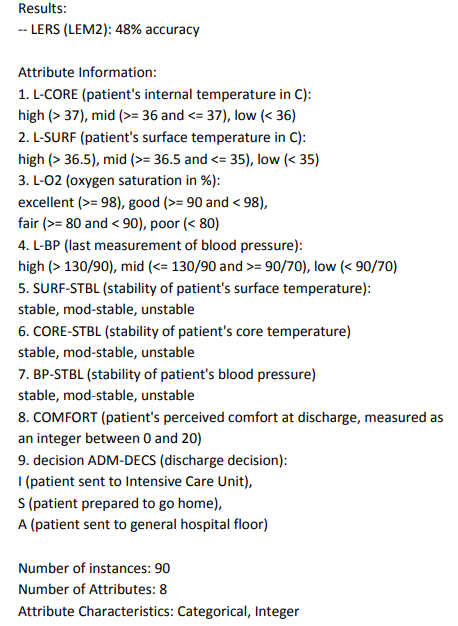 Solved Please complete using python Data Set Information: | Chegg.com