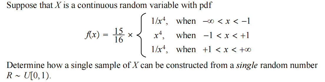 Solved Suppose that X is a continuous random variable with | Chegg.com