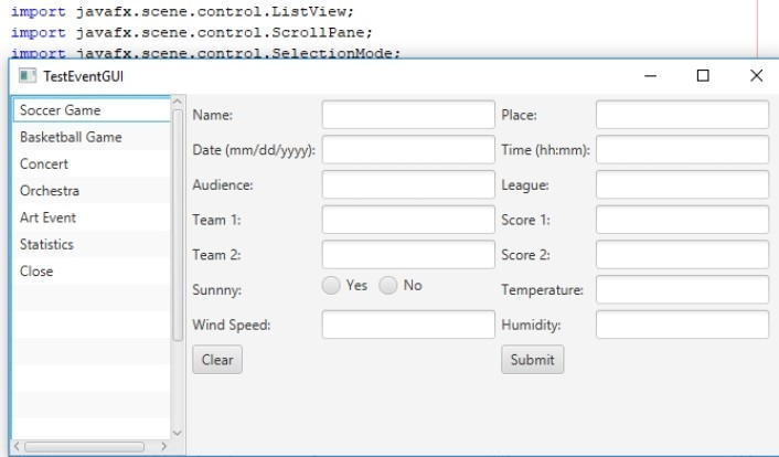 import javafx.scene.control.Listview; import | Chegg.com