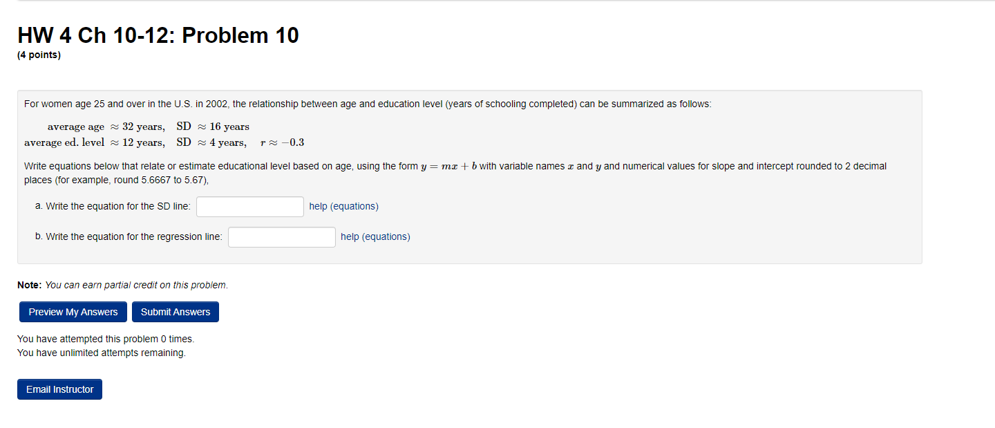 Solved For women age 25 and over in the U.S. in 2002, the | Chegg.com